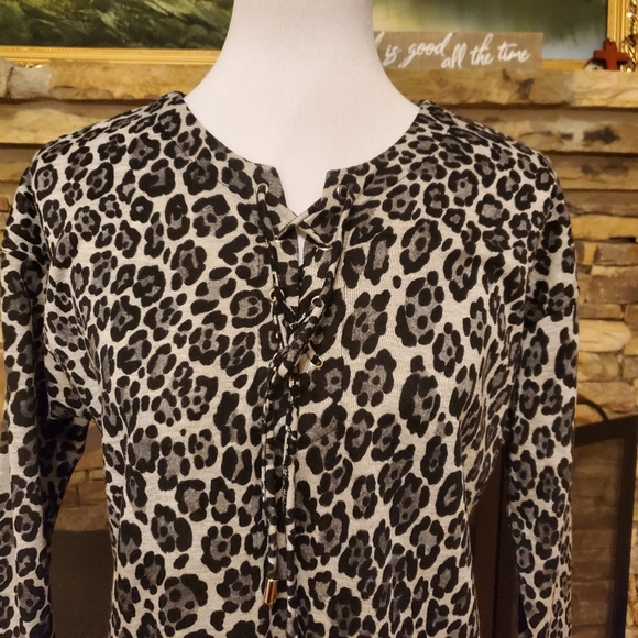 Ruby Rd. | Sweaters | Nwotruby Rd Leopard Print Top | Poshmark